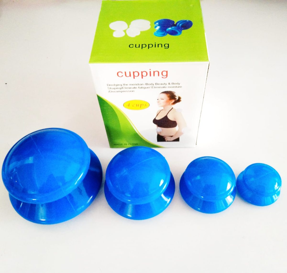 Vacuum silicon cupping Moving Cup set of-4 – AcuWorld Ecommerce ...