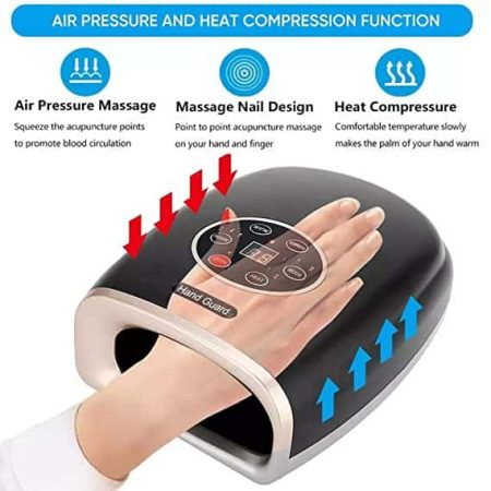Hand Guard Palm Massager with Heat Air Pressure – AcuWorld Ecommerce ...