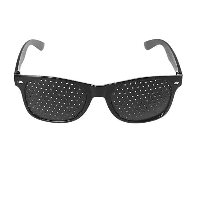Pinhole Glasses Vision Care Anti-Myopia Eye Exercise Improver Glasses ...