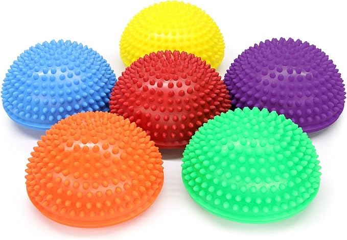 Balance Pods, Spiky Fitness Domes for Kids Adults Sports, Foot Massage ...